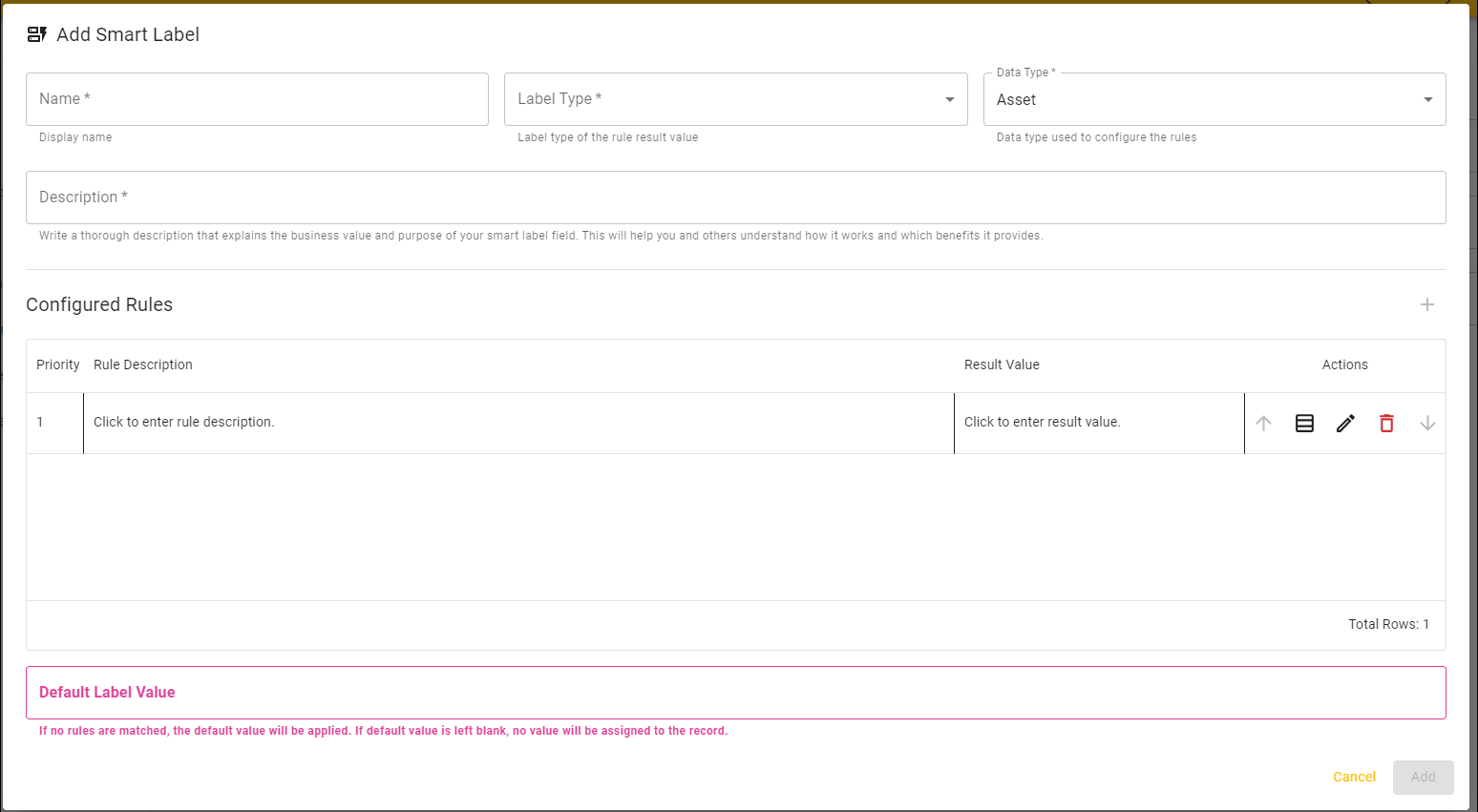 Creating and Managing Smart Labels | Lucidum